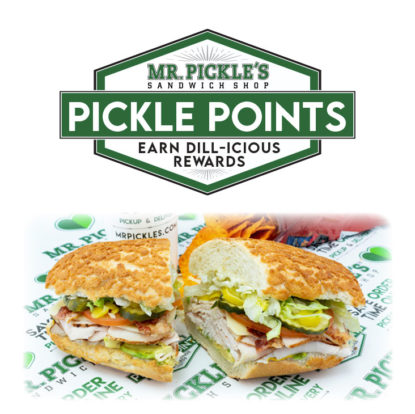 Pickle Points | Mr. Pickle's Sandwich Shop